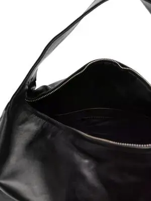 Gimaguas Leather Shoulder Bag - Black