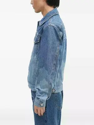 ICECREAM Dripping-logo Denim Jacket