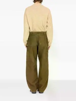 MAISON MARGIELA Patch Cotton Trousers