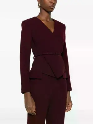 Roland Mouret Belted Wrap Jacket