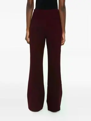 Roland Mouret Flared Trousers With Pocket Detail