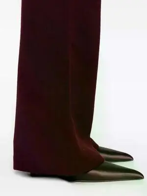Roland Mouret Flared Trousers With Pocket Detail