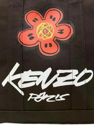Kenzo X Futura 2000 Utility Boke Flower-print Tote Bag - Brown