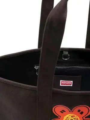 Kenzo X Futura 2000 Utility Boke Flower-print Tote Bag - Brown