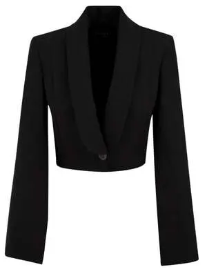 GAELLE Tailored Cropped Blazer