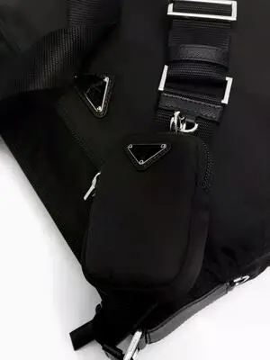 Prada Triangle Logo Shoulder Bag