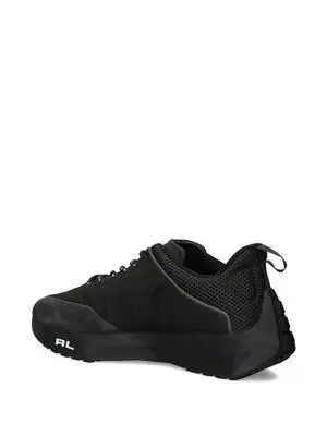 Polo Ralph Lauren Mesh-panel Suede Trainers