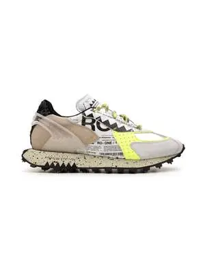 RUN OF Lace Up Sneakers - Multicolour