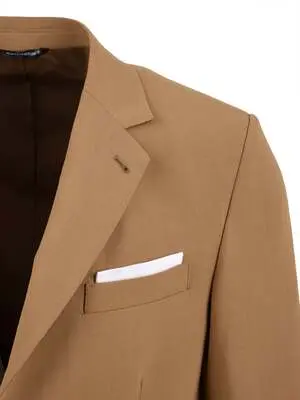 DANIELE ALESSANDRINI Tailored Blazer - Sand