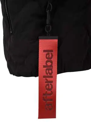 AFTER/LABEL Quilted Vest - Black