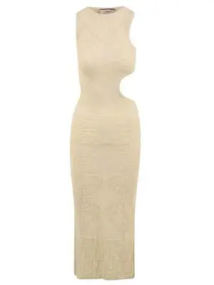 AKEP Sleeveless Midi Dress