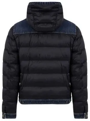 MOORER Denim And Down Jacket