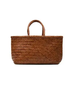 Dragon Diffusion Woven Tote - Brown