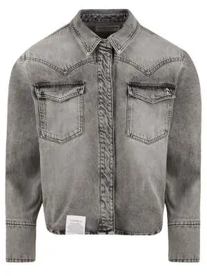 ICON DENIM LOS ANGELES Regular Fit Shirt - Denim Grigio