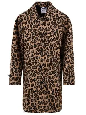 Aspesi Leopard Print Coat