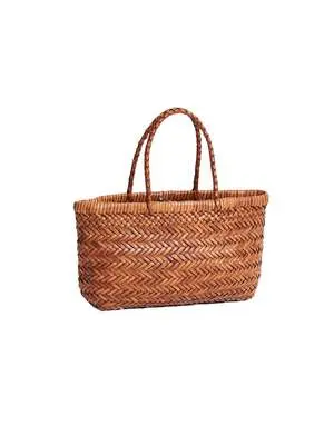Dragon Diffusion Woven Tote - Brown