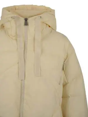 HINNOMINATE Padded Coat - Bianco Burro