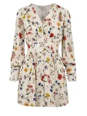 MAR DE MARGARITAS Floral Print Dress