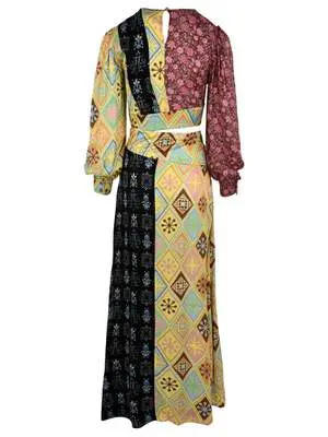 AKEP Printed Maxi Dress