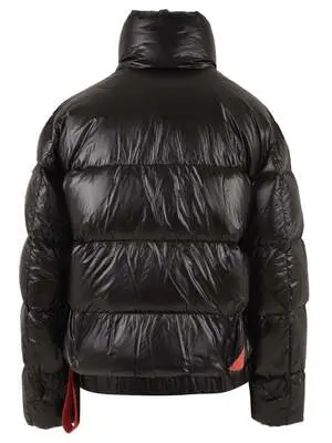 AFTER/LABEL Padded Zip Up Jacket - Black