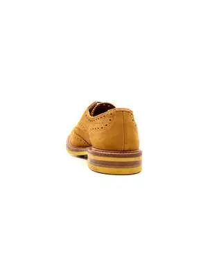 TRICKER'S Flat Shoes - Curry Suede