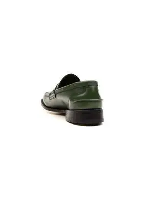 TRICKER'S Flat Shoes - Green Aniline