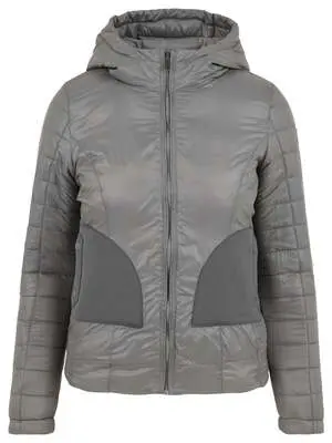 BOMBOOGIE Padded Zip-up Jacket - 535 Grigio