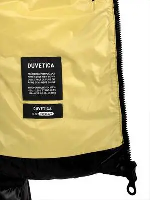 Duvetica Padded Zip-up Coat - Black