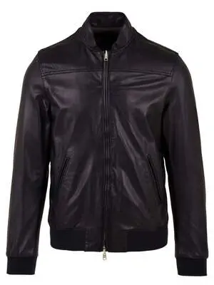 THE JACK LEATHERS Zip Up Jacket - Blue