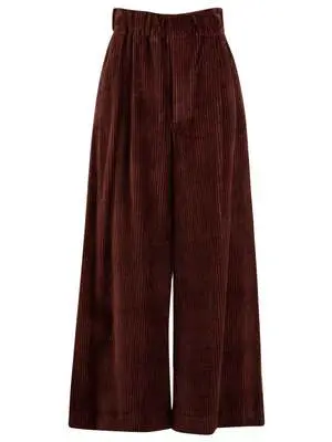 SOLOTRE Wide Leg Trousers