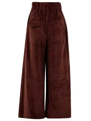 SOLOTRE Wide Leg Trousers