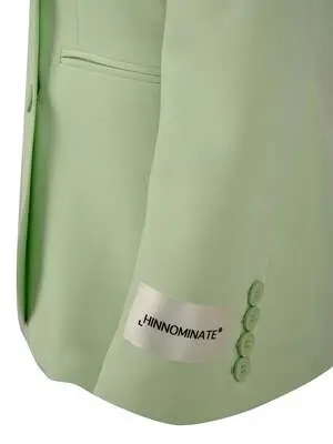 HINNOMINATE Tailored Double Breasted Jacket - Verde Acqua