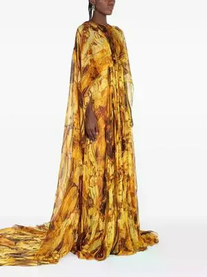 Roberto Cavalli Silk Maxi Dress