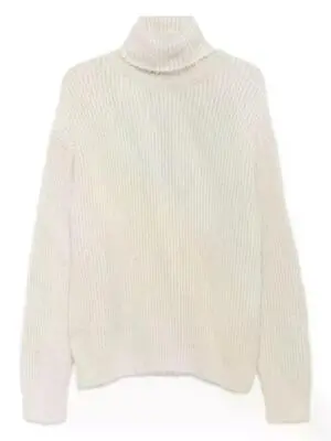 UMA WANG Ribbed Knit Turtleneck Sweater