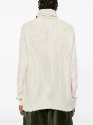 UMA WANG Ribbed Knit Turtleneck Sweater