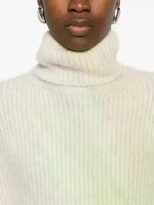 UMA WANG Ribbed Knit Turtleneck Sweater