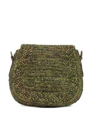 IBELIV Raffia Crochet Cross Bag