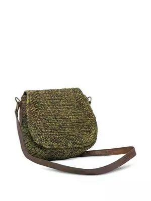 IBELIV Raffia Crochet Cross Bag
