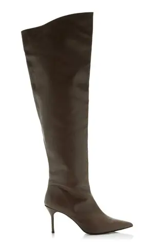 STAUD Sebastian Over-the-Knee Leather Boots