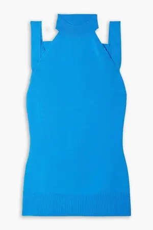 Monse Cutout Merino Wool-blend Tank