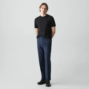 Theory Standard Sartorial Wool Pant - Navy
