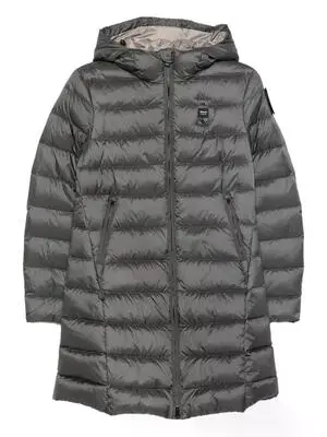 BLAUER. Agnes Quilted Coat - Grey