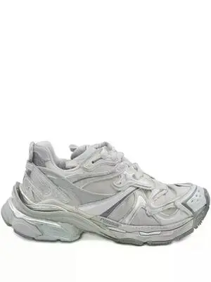 Balenciaga Runner 2 Printed-logo Sneakers - Grey