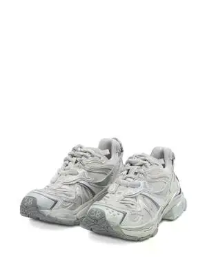 Balenciaga Runner 2 Printed-logo Sneakers - Grey