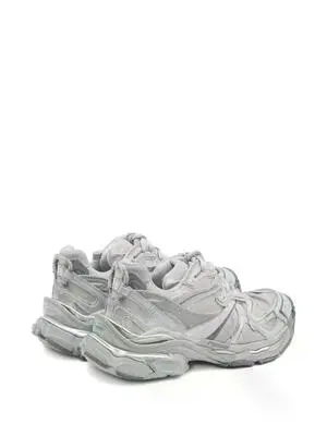Balenciaga Runner 2 Printed-logo Sneakers - Grey
