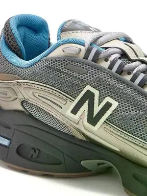 NEW BALANCE 1000 Metallic-mesh Sneakers - Blue