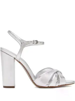 Schutz 105mm Crossover Ankle-strap Heeled Pumps