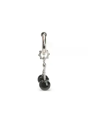 Valentino Garavani Chez Hoop Earring With Cherry Embellishment