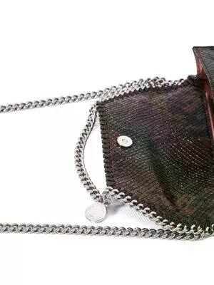 Stella McCartney Snakeskin Shoulder Bag - Brown