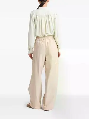 YVES SALOMON Leather Trousers